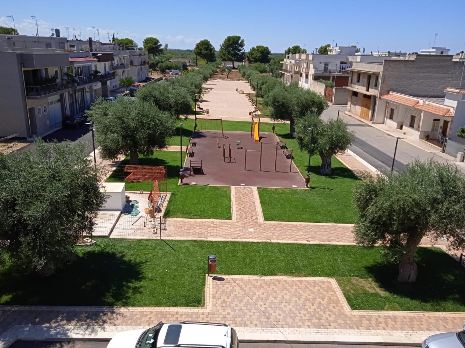 Triggianello, inaugurato il parco urbano - LA VIPERA